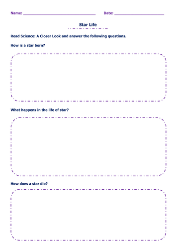 Science: Stars | Teaching Resources