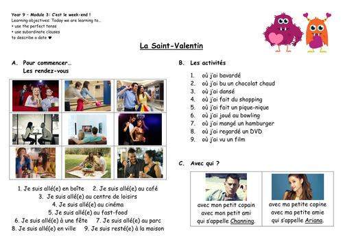 La Saint-Valentin / Valentine's Day | Teaching Resources