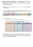Comparing Probability | Teaching Resources