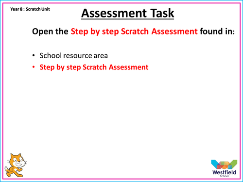 Scratch Lesson 6 - Assessment | Teaching Resources