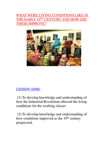 Victorian England/ Industrial Revolution | Teaching Resources