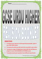 Free URDU GCSE higher and Foundation Revision Guide by masood_has ...