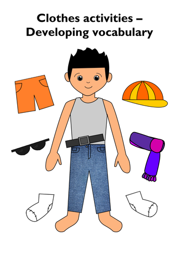 Clothes game - learn vocabulary (EAL) | Teaching Resources