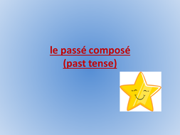 Perfect tense with avoir of regular verbs in French | Teaching Resources