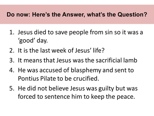 The Paschal Mystery | Teaching Resources