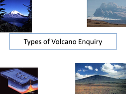 Type of volcano Enquiry | Teaching Resources