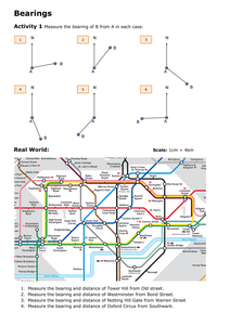 KS3: Bearings by fintansgirl - UK Teaching Resources - TES