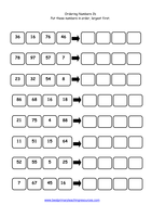 Worksheet year-2-number-worksheets-ordering-numbers-2b.pdf (22 KB ...
