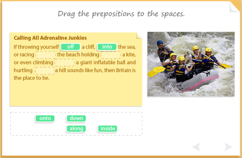 Unusual sports - prepositions, reading and listening skills | Teaching ...