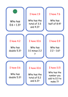 Follow Me Loop Cards - Year 6 | Teaching Resources