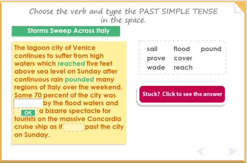 Using the Past Simple Tense | Teaching Resources