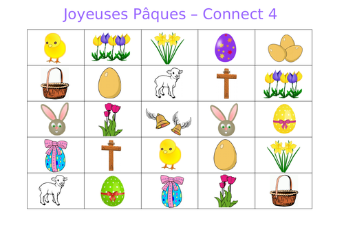 FRENCH - EASTER - Où sont les œufs de Pâques? - Worksheets & Game ...