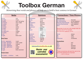 Toolbox German | Teaching Resources