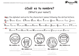 KS1- Level 2- SPANISH: Greetings | Teaching Resources