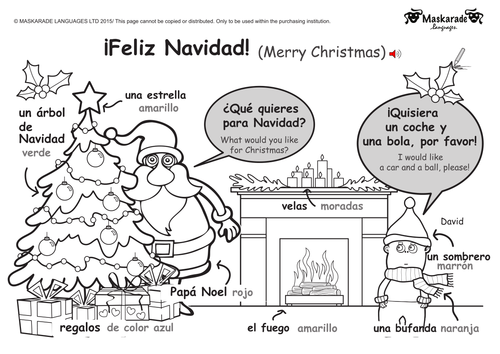 KS1- SPANISH Level 2: Christmas | Teaching Resources