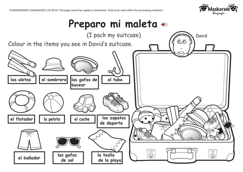 KS1 SPANISH: Holiday & Transport | Teaching Resources