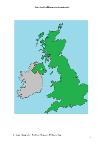 Key Stage 1 Geography: United Kingdom Unit | Teaching Resources