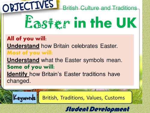 British culture and traditions, Easter | Teaching Resources