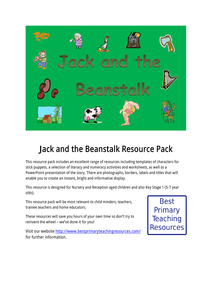 Jack and the Beanstalk Resource Pack by bestprimaryteachingresources ...