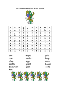 Jack and the Beanstalk Resource Pack by bestprimaryteachingresources ...