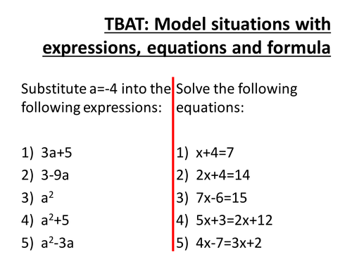 Write formula - financial mathematics | Teaching Resources
