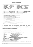 Future tense practice in French | Teaching Resources