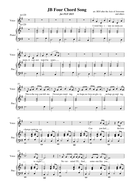 The Four Chord Song - A musical presentation | Teaching Resources