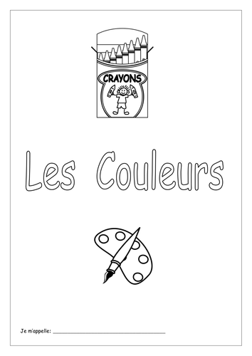 FRENCH - Les Couleurs - Activity Booklet KS1 - Worksheets | Teaching ...