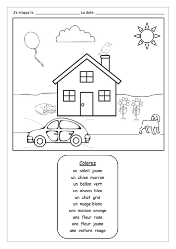 FRENCH - Les Couleurs - Activity Booklet KS1 - Worksheets | Teaching ...