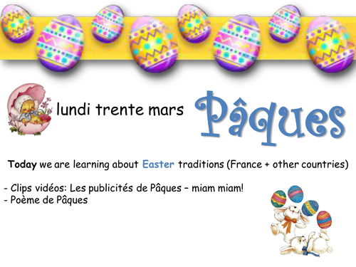 French Easter lessons 2015 | Teaching Resources