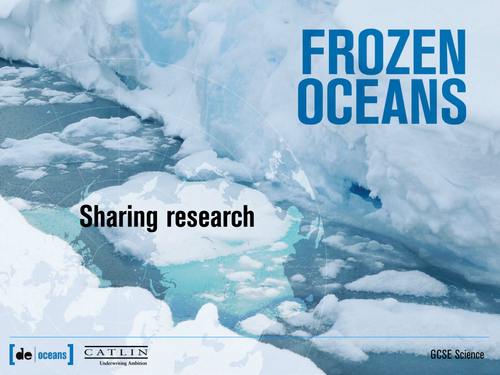 Frozen Oceans: KS4 / GCSE Science - Unit of Work | Teaching Resources