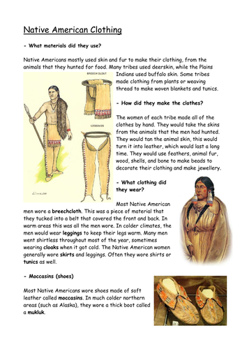 Native Americans | Teaching Resources
