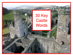 Castle Story Visual Prompts + 30 Key Castle Words + 31 Teaching ...