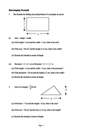 Using formulas and changing the subject of a formula. Presentations ...