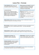 Using formulas and changing the subject of a formula. Presentations ...