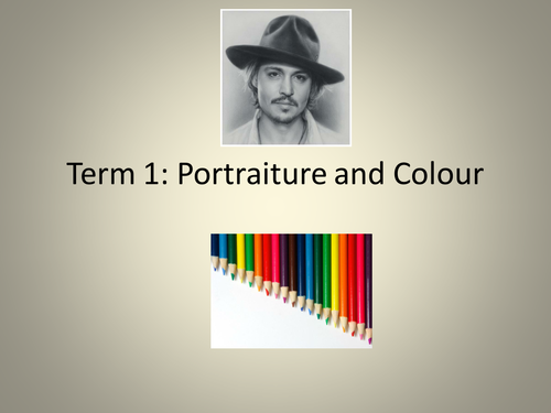 Year-7-Portraiture & Colour Theory | Teaching Resources