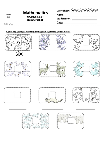 Year 1 - Numbers 0-20 Themed Pack | Teaching Resources