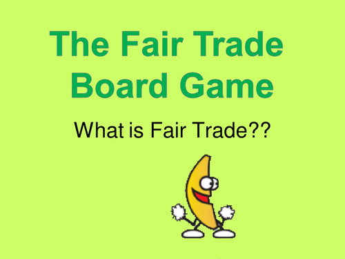 Fair Trade Interactive Board Game | Teaching Resources