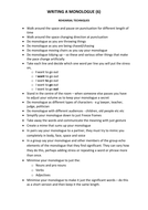 Creating/Writing Monologues | Teaching Resources