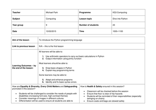 Introduction to programming with Python 3 & Turtle Graphics | Teaching ...