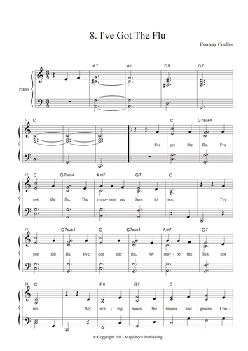 I've Got The Flu (song) | Teaching Resources