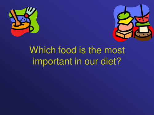 Science - Food and Our Bodies | Teaching Resources