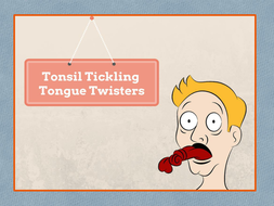 Tongue Twisters To Tickle The Tonsils - Poetry for KS2 | Teaching Resources
