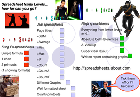 Spreadsheet Ninja's Checklist | Teaching Resources