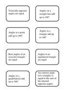 Maths Geometric Reasoning KS3 KS4. Great lesson for hands-on activity ...