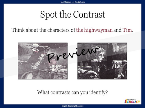 The Highwayman - Unit of Work | Teaching Resources