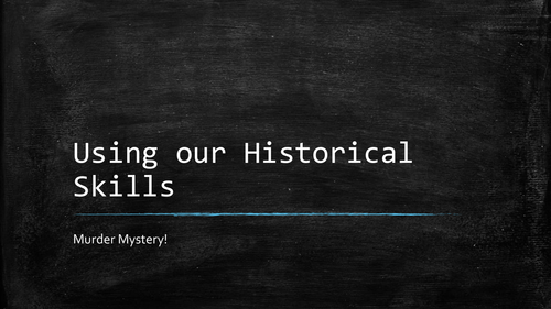 Year 7 Using Your History Skills | Teaching Resources