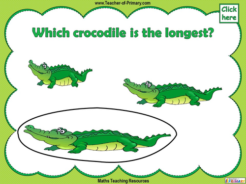 Comparing Lengths and Heights - Year 1 | Teaching Resources