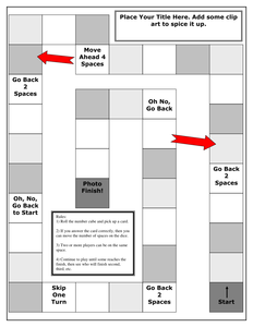 Blank Board Game Templates - Resources - TES
