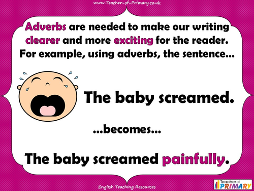 Adding Adverbs - KS2 | Teaching Resources